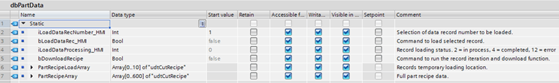 Importing Csv Recipe Files Into Siemens Hmi And Iteratively Downloading Multiple Data Records